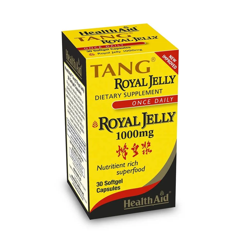 HealthAid Tang Royal Jelly 1000mg Capsules – Prime Natural Foods