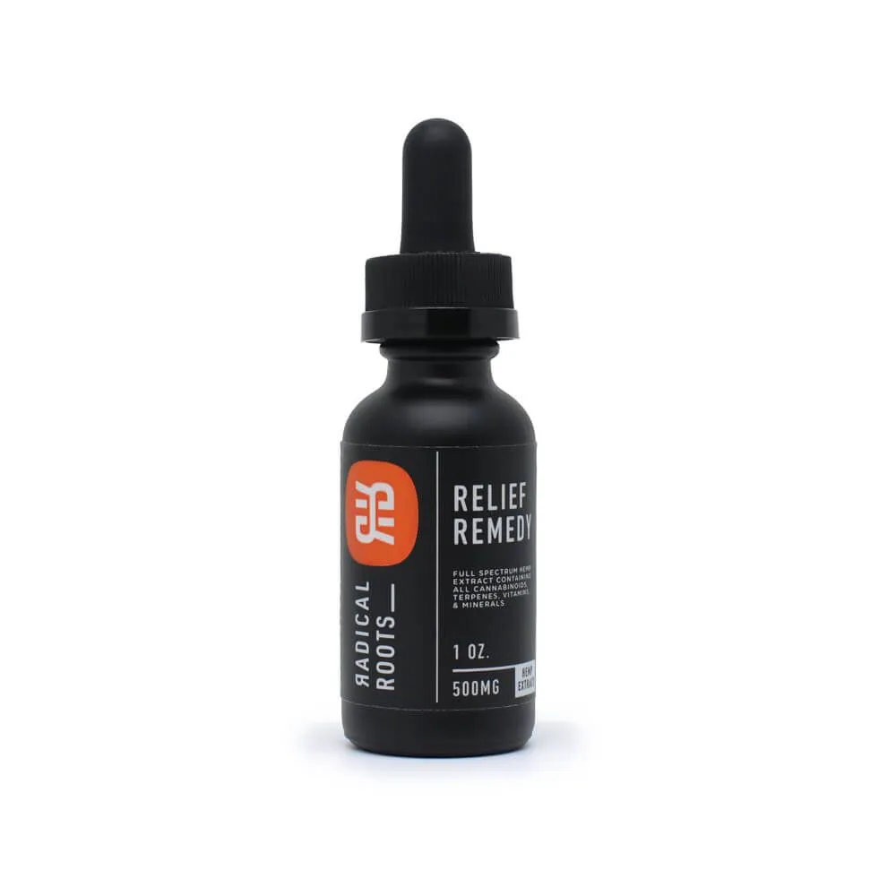 Radical Roots Relief Remedy 500mg CBD - 1oz bottle – Prime Natural Foods