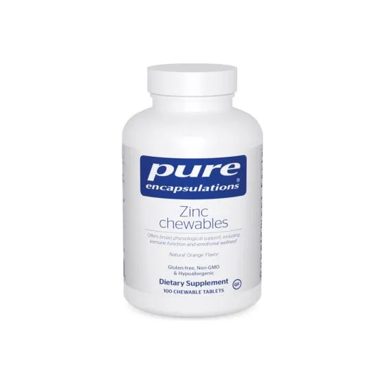 Pure Encapsulations Zinc Chewables – Prime Natural Foods