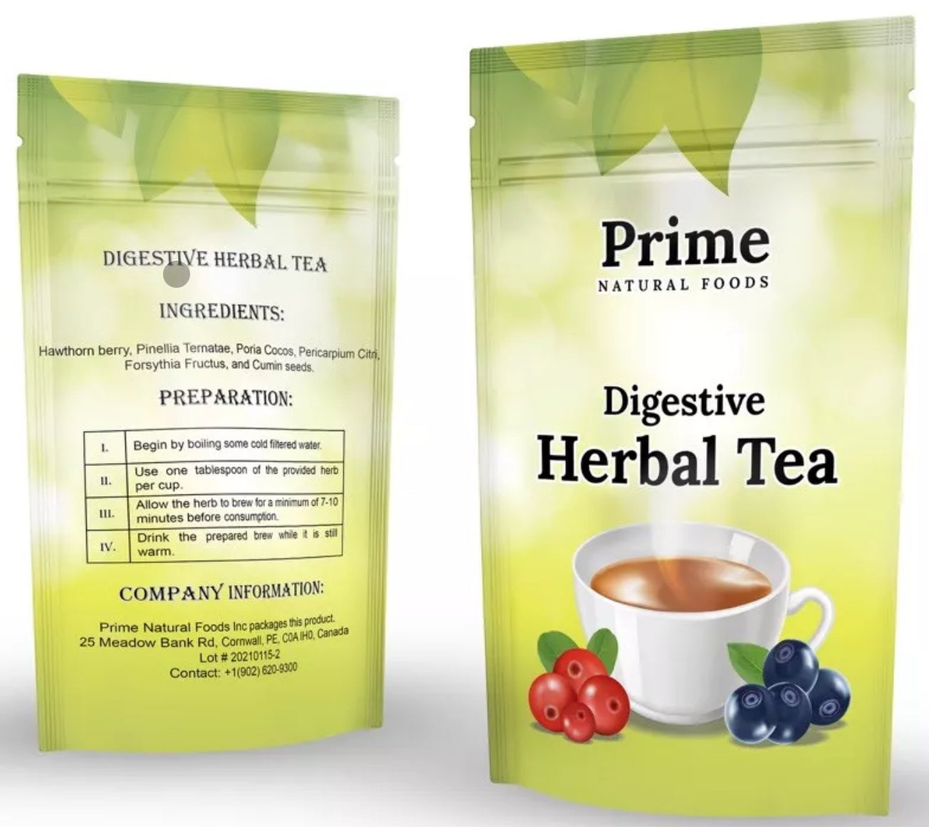 Digestive Herbal Tea – Prime Natural Foods