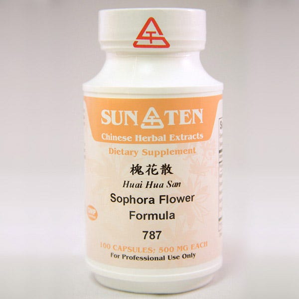 Sun Ten Sophora Flower Formula 787B - 100 Capsules – Prime Natural Foods