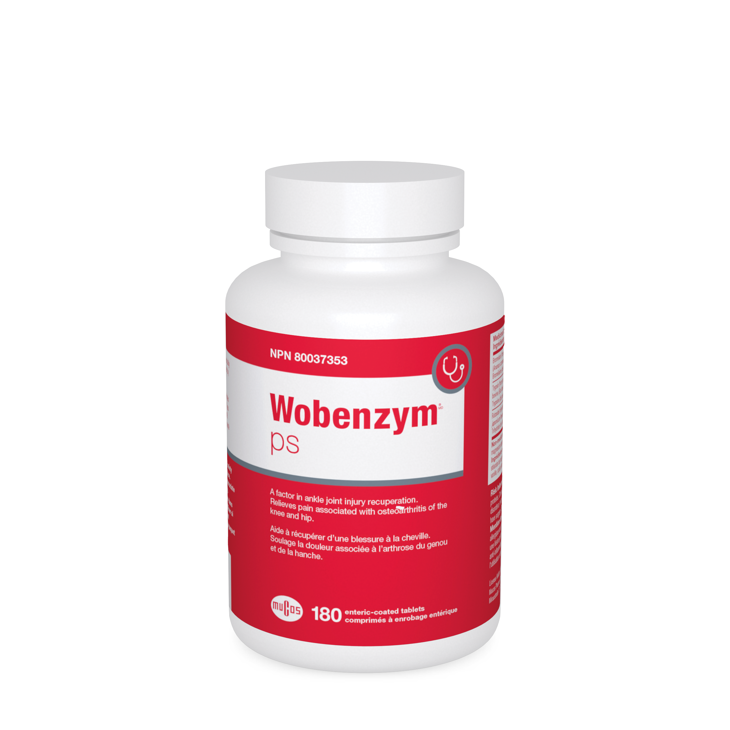 Wobenzym PS 180 – Prime Natural Foods